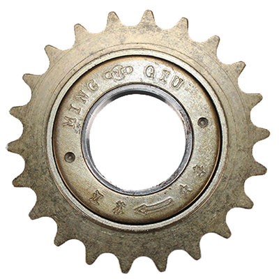 电动车公制齿轮牙盘单速飞轮通用