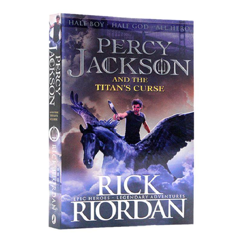 进口英文原版正版 Percy Jackson and the Titan's Curse波西·杰克逊与巨神之咒 平装小说 学生英语课外阅读 ...