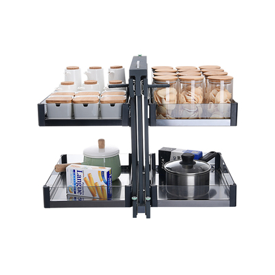 厨房橱柜转角拐角小怪物拉篮