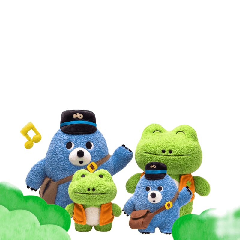 VEF·Mofy棉花小兔系列毛绒公仔