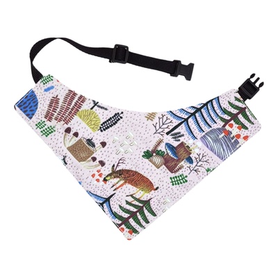 萌宠三角巾柴犬柯基软萌拍照围脖