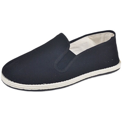 耐磨防滑透气一脚蹬布鞋男女