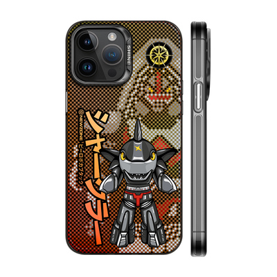 铁甲小宝手机壳磁吸彩银卡布达