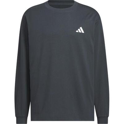 Adidas/阿迪达斯官方正品2025男女简约运动休闲宽松长袖KF5194