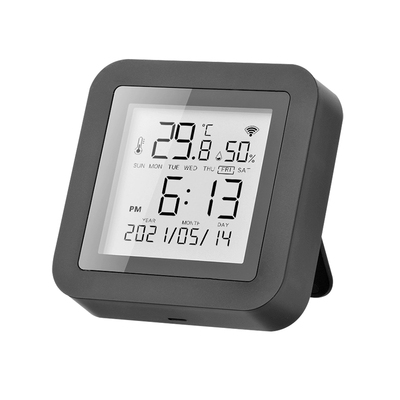 WiFi多功能红外遥控温湿度计智能