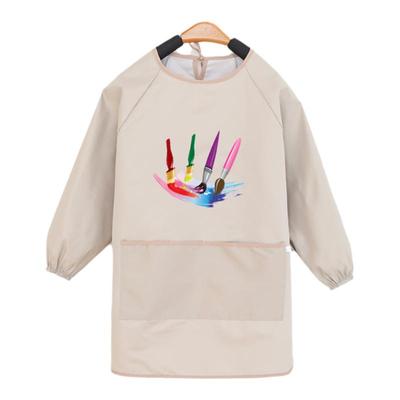 儿童画画防水罩衣定制可爱