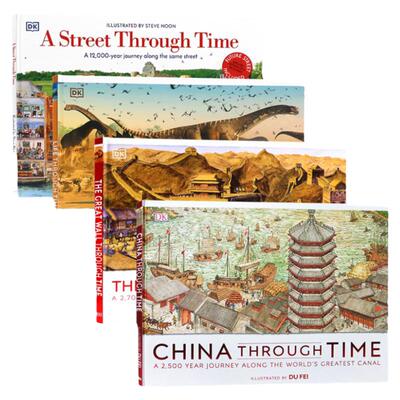 DK穿越时空历史百科英文原版绘本