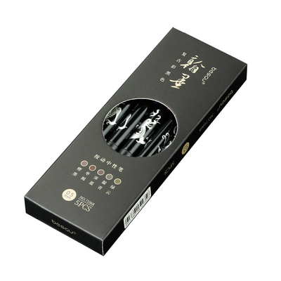 BESGU复古彩黑按动中性笔可换芯