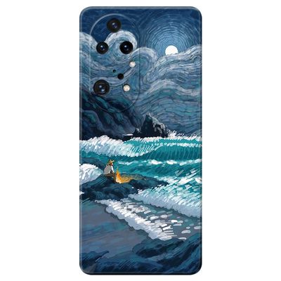 花田火车适用华为p50pro荣耀x30手机壳x40i小清新x20se梵高x10max文艺油画9x8x7x8c7a女款轻薄软e