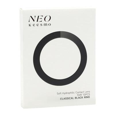 NEO小黑环日抛美瞳10片
