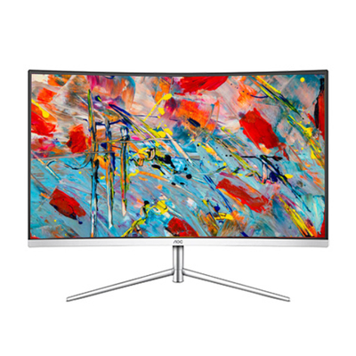 aoc32英寸白色液晶屏吃鸡显示器