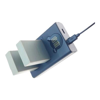 适用高容量相机电池充电器