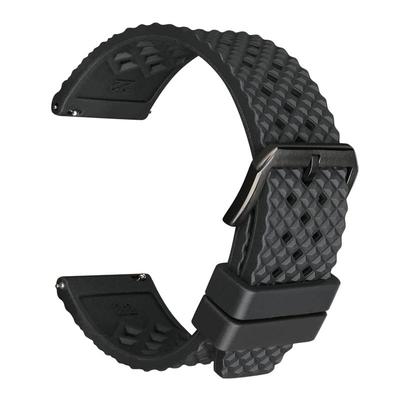 奢华品质氟橡胶手表带