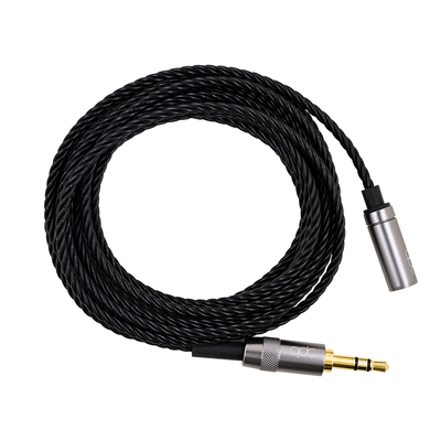 qdc专业耳机延长线2米3.5MM公母