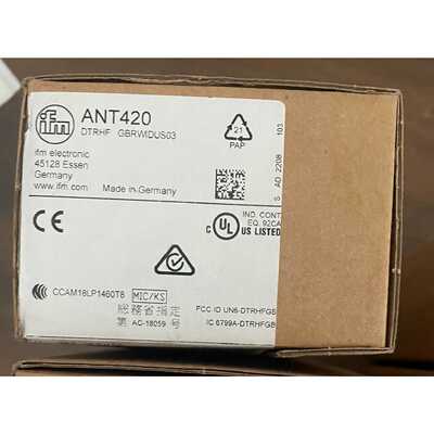 议价IFM易福门ANT420/ANT430高频读写头，全新原厂，价格私聊