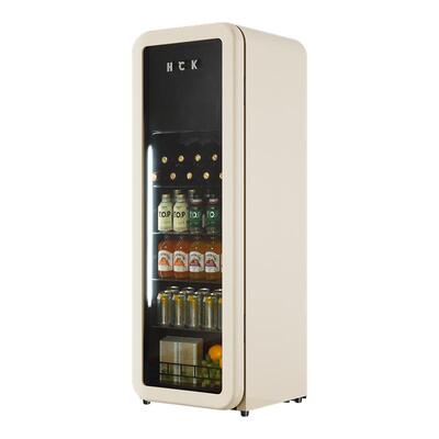 HCK哈士奇冰吧136L冰箱纤纤吧2.0升级款新一级能效GC-136D-PSK