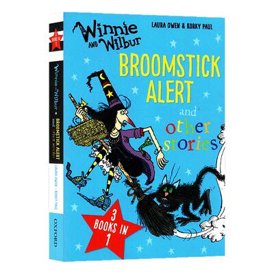 牛津精品读物 女巫温妮系列扫帚警报 英文原版读物WINNIE & WILBUR: BROOMSTICK ALERT 吴敏兰书单温妮女巫魔法读物
