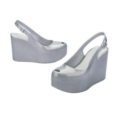 Melissa女士坡跟鞋鱼嘴