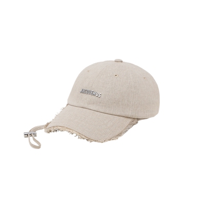 ITJACQUEMUS毛边弯檐棒球帽