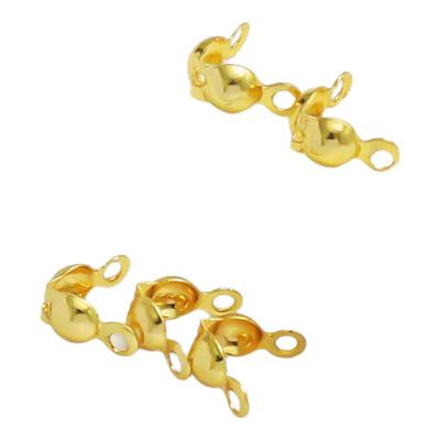 diy配件手链贝壳收尾扣双孔包扣