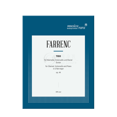 法伦克单簧管大提琴和钢琴三重奏