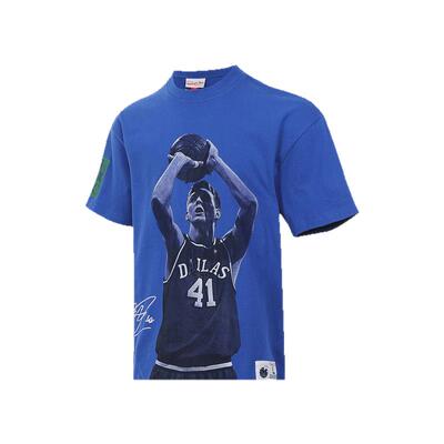 MN传奇球员印花短袖T恤集合男