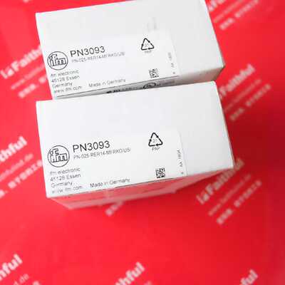 议价IFM PN3093 易福门全新压力感测器 PN-025-RER14-MFRKG/US/ /