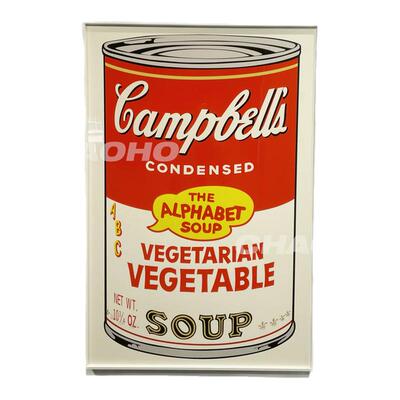 安迪沃霍尔罐头波谱金宝汤版画