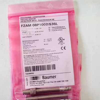 议价Baumer堡盟传感器FZAM 08P1002/S35L全新原装正品现货议价