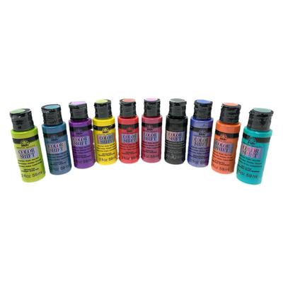 美国folkart偏光金属颜料丙烯