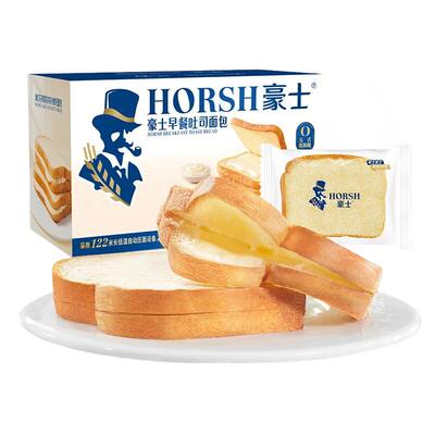 豪士香甜夹心吐司快手早餐830g