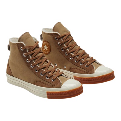 Converse/匡威正品运动男女同款拼接加绒保暖休闲高帮板鞋A04410C