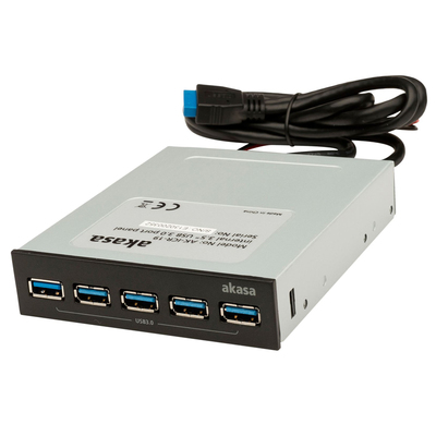 AKASA机箱USB3.0HUB集线器5Gbps