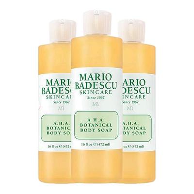 Mario BadescuAHA果酸沐浴露沐浴液祛痘保湿清洁472ml*3