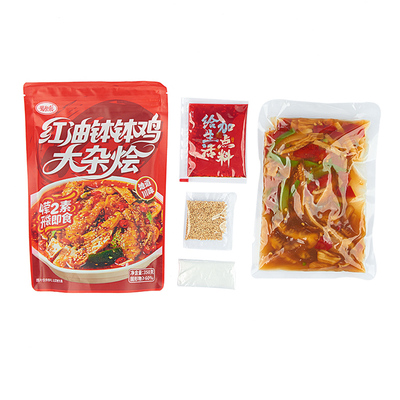 蜀叁食椒麻大杂烩无骨鸡爪贡菜