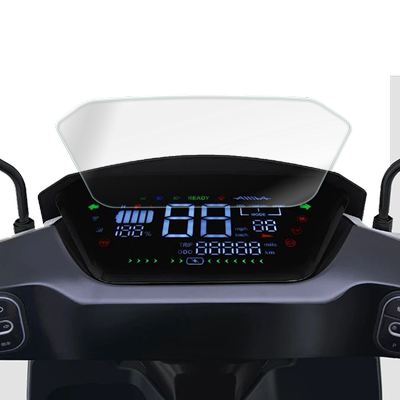 适用爱玛A130电动车仪表膜TDT2143Z新车a130S仪表贴膜A500液晶表盘保护膜壹号AM500DQT-44A显示屏幕非钢化膜