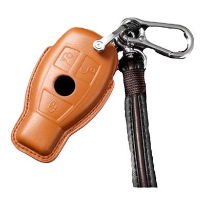适用老款奔驰真皮车钥匙套