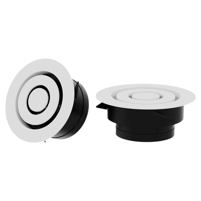 超薄圆形新风出风口柜门不遮挡