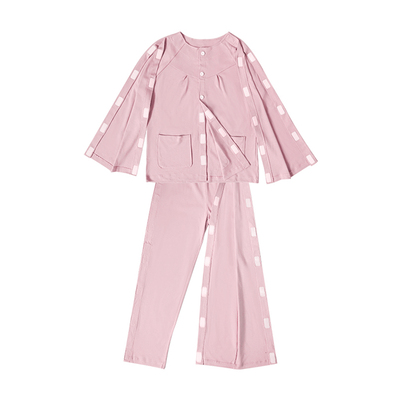 易穿脱纯棉卧床病号护理服