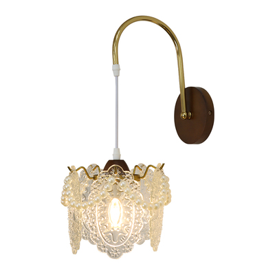 法式中古风壁灯轻奢卧室床头灯