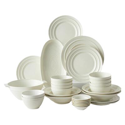 即物奶油风家用餐具套装