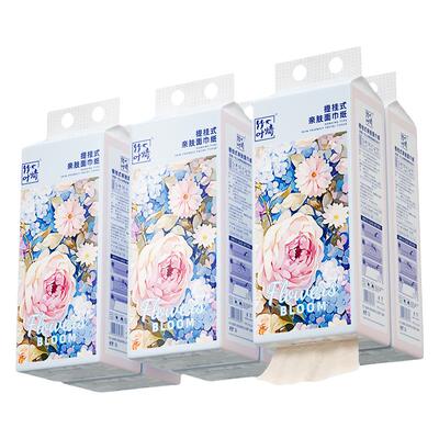 蓝漂3300张3大包悬挂式抽纸家用餐巾纸实惠装婴幼儿面巾卫生纸抽