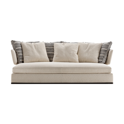 bobos意式极简布艺沙发