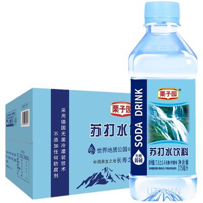 栗子园体碱苏打水375ML*24瓶