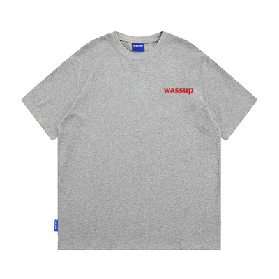 WASSUP潮牌美式重磅短袖t恤男女