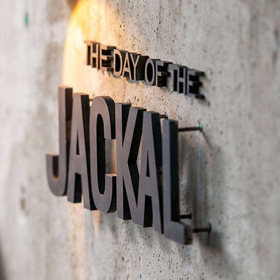 实心铁字悬空安装创意质感招牌字 商业空间个性店铺门牌