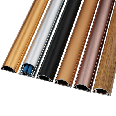 铝合金走线槽多款木纹色方便实用