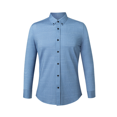 DegreZero男士钉扣领长袖衬衫