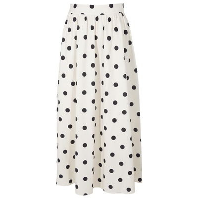 ibudu2025夏季新款半身裙松紧高腰A字裙复古长裙法式女