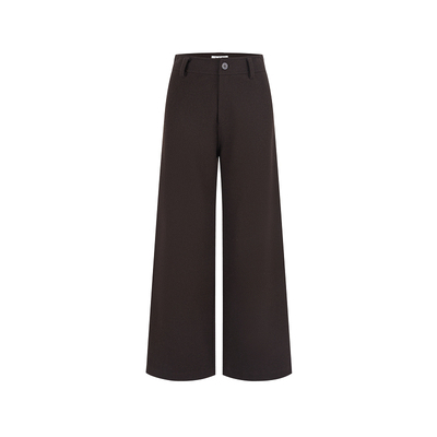 indicia标记商场同款2025冬新款简约通勤风直筒长裤 F2D4KZ693F-1